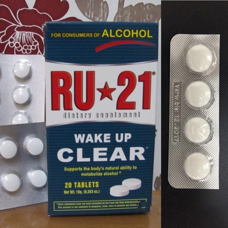 RU 21 Pill: The Magic Cure to Hangovers? • Chick About Town