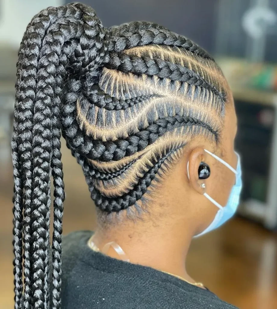 Beautiful Wavy Cornrows 2024 • Chick About Town